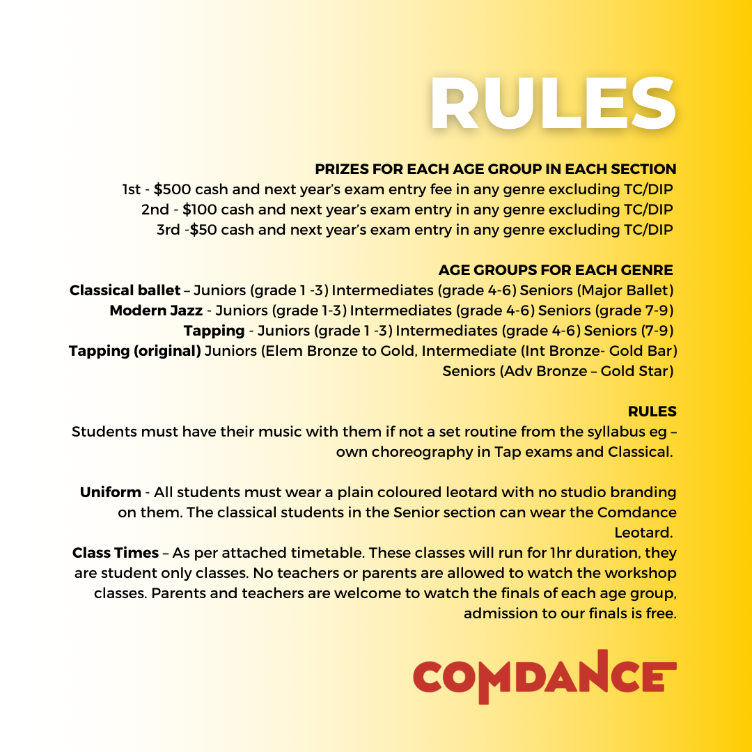 Events - Comdance